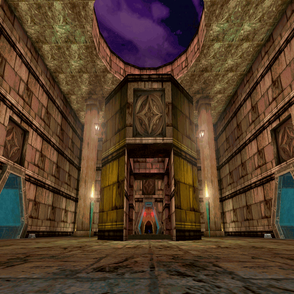 Unreal Archive / Unreal Tournament (UT99) / Maps / DeathMatch / Gaze of the skulls